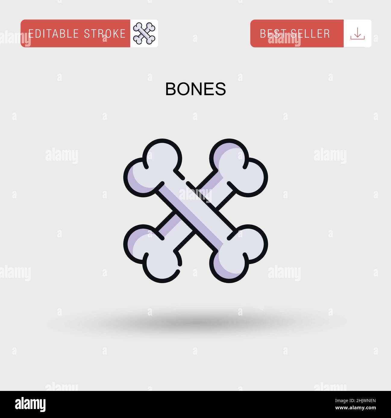 Science biology skeleton bones structure Stock Vector Images - Alamy