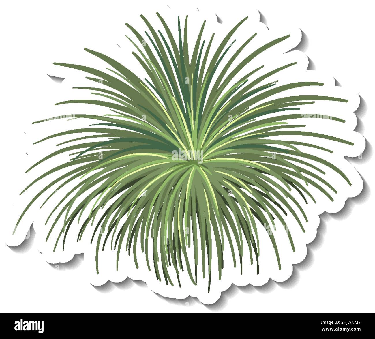 Grass clump Stock Vector Images - Alamy