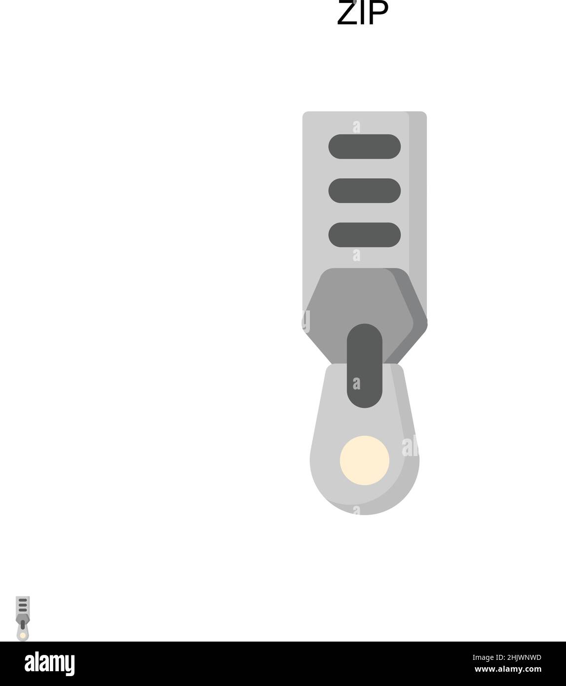 Zipper illustration zip silhouette hi-res stock photography and images ...