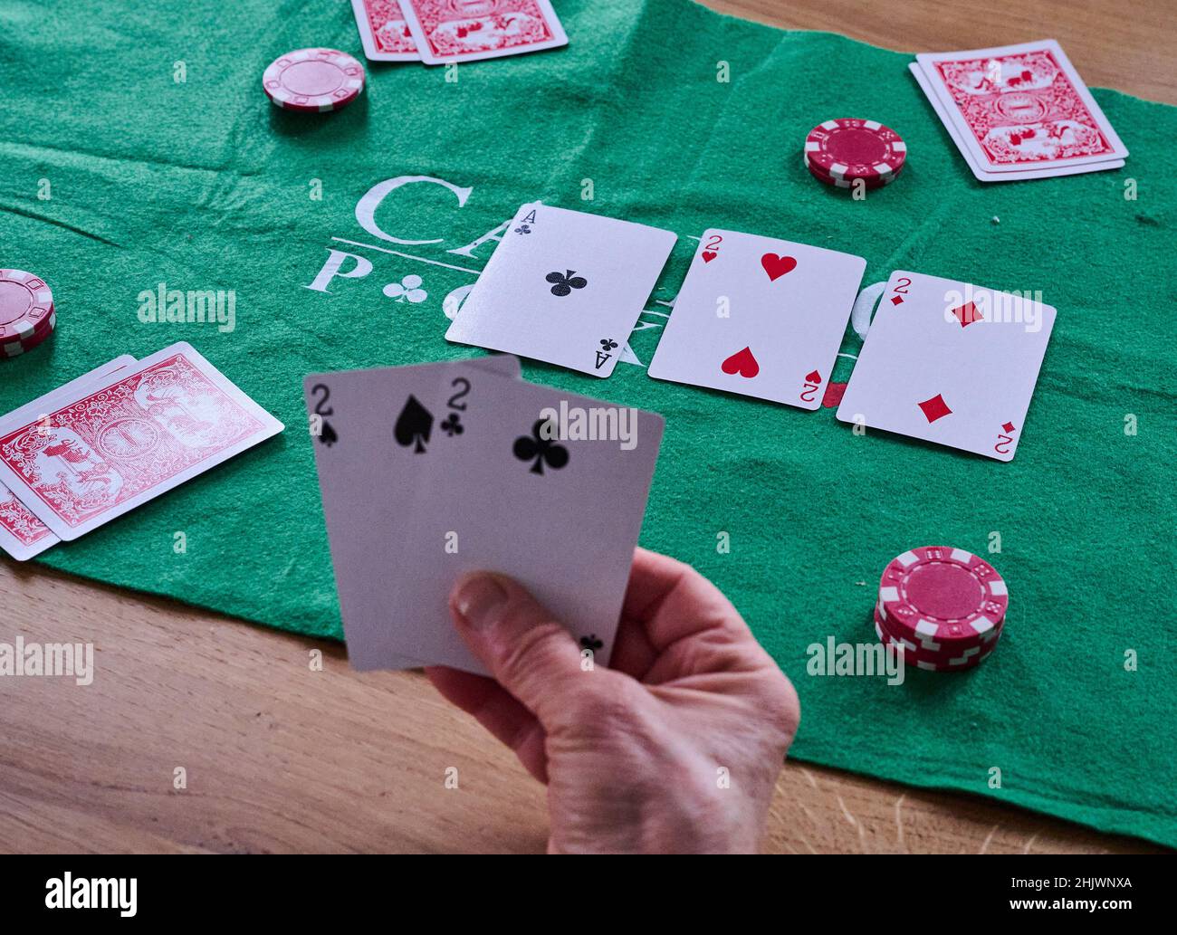 Double deuces hi-res stock photography and images - Alamy