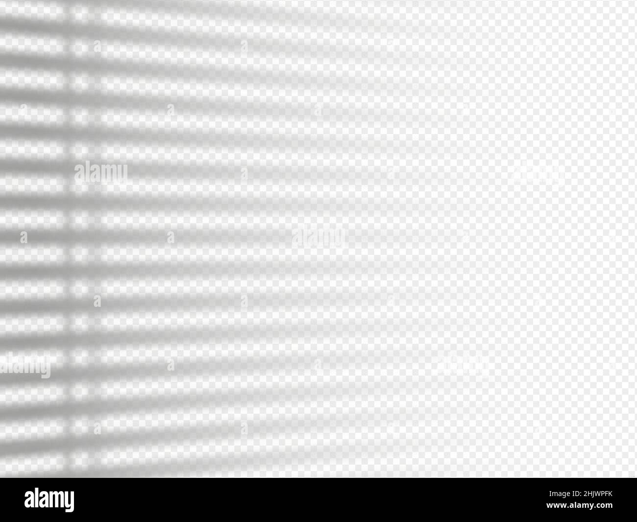 Overlay shadow from window blinds on floor and wall. Transparent ...