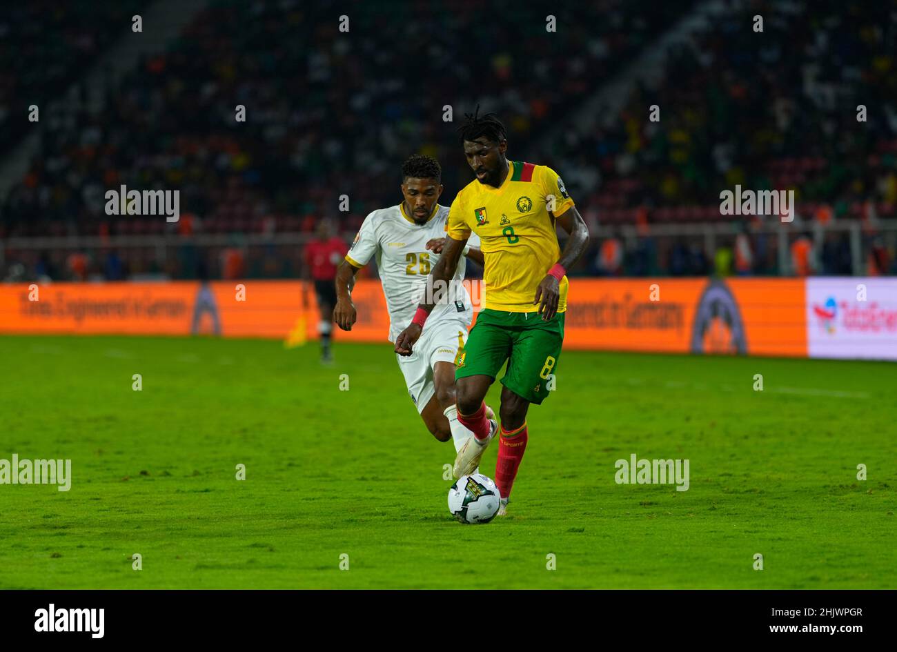 Yaoundé, Cameroon, January, 17, 2022: André-Frank Zambo Anguissa of ...