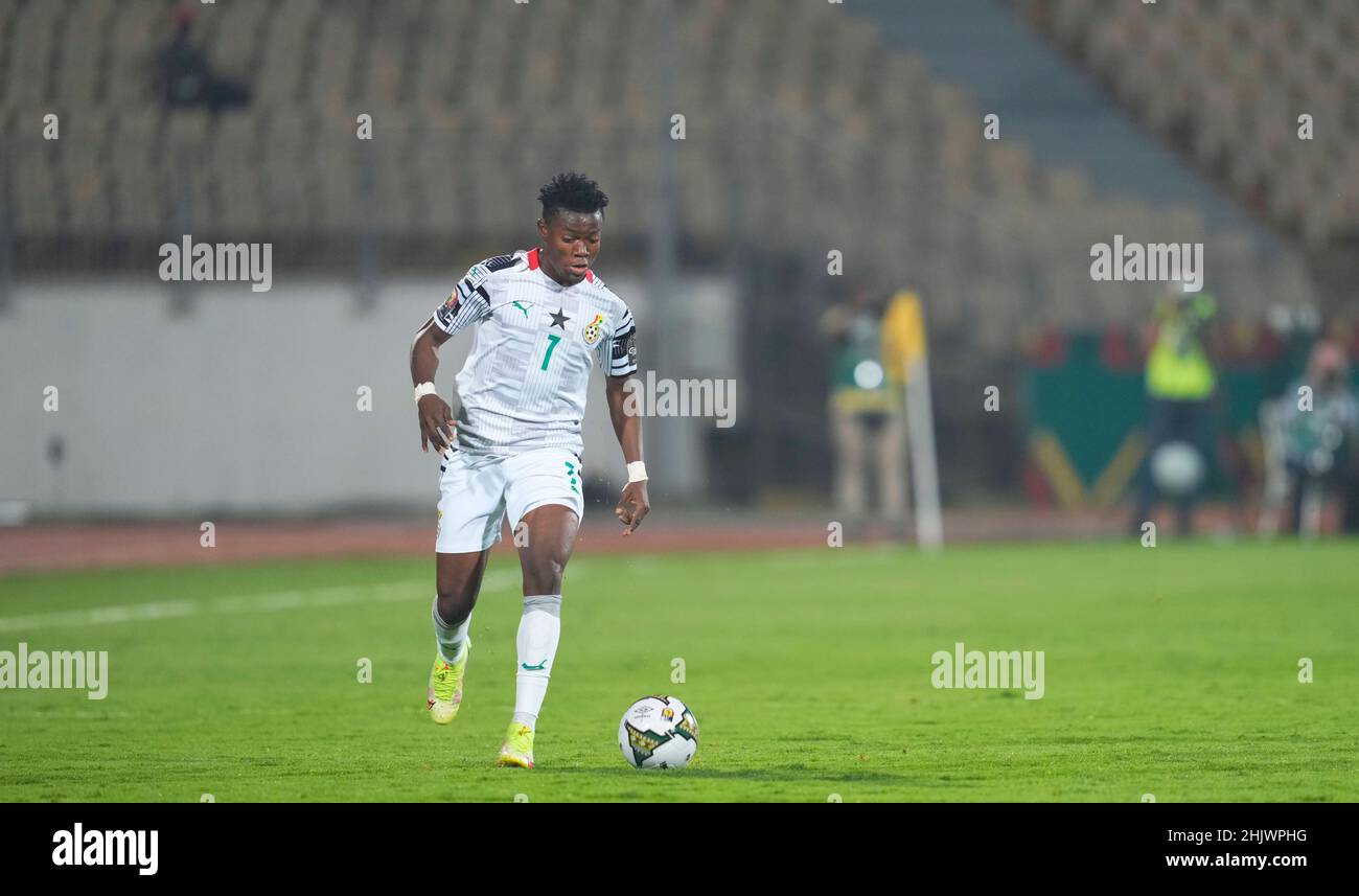 Yaoundé, Cameroon, January, 10, 2022: Abdul Fatawu Issahaku of Ghana ...