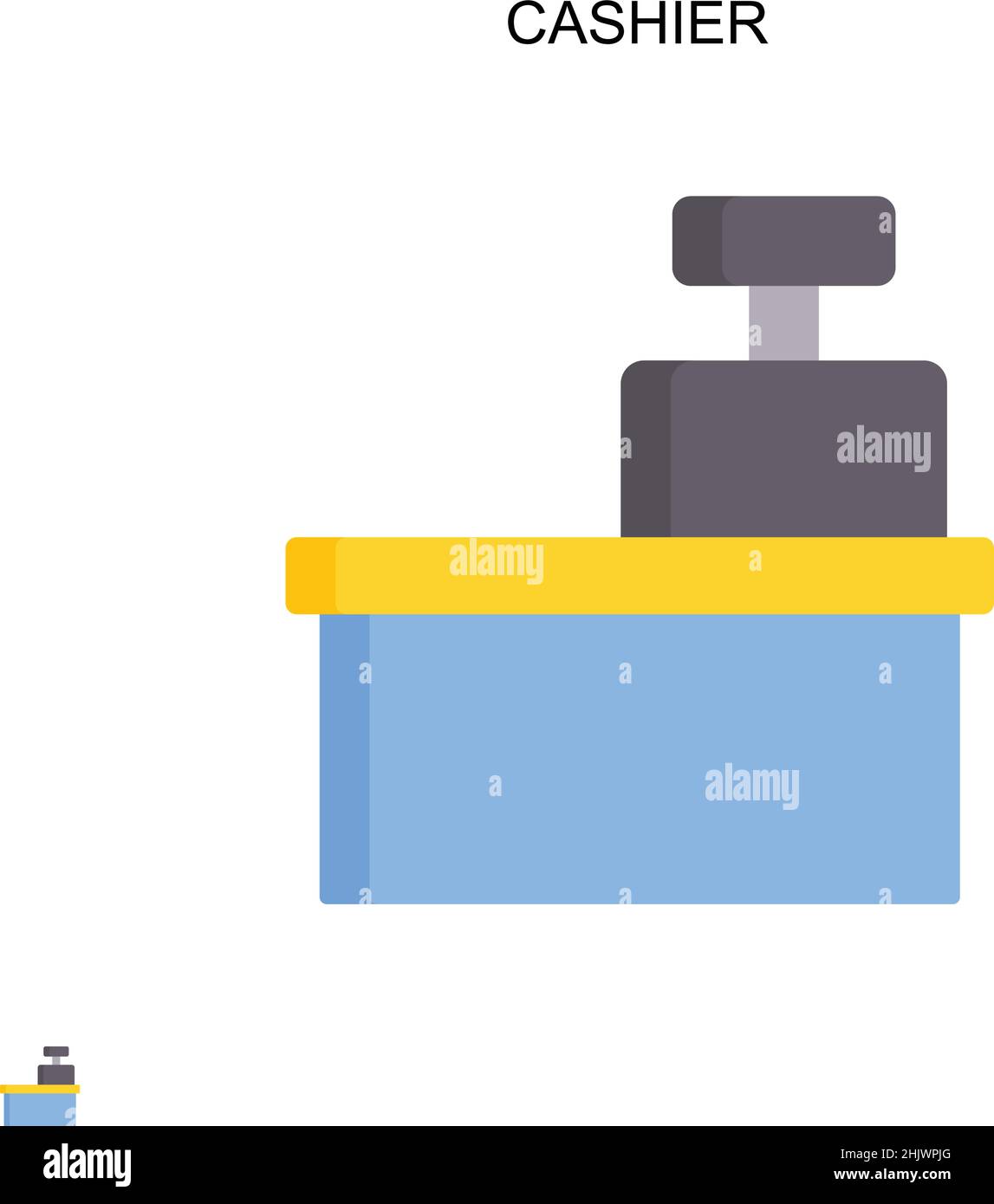 Cashier supermarket hi-res stock photography and images - Alamy