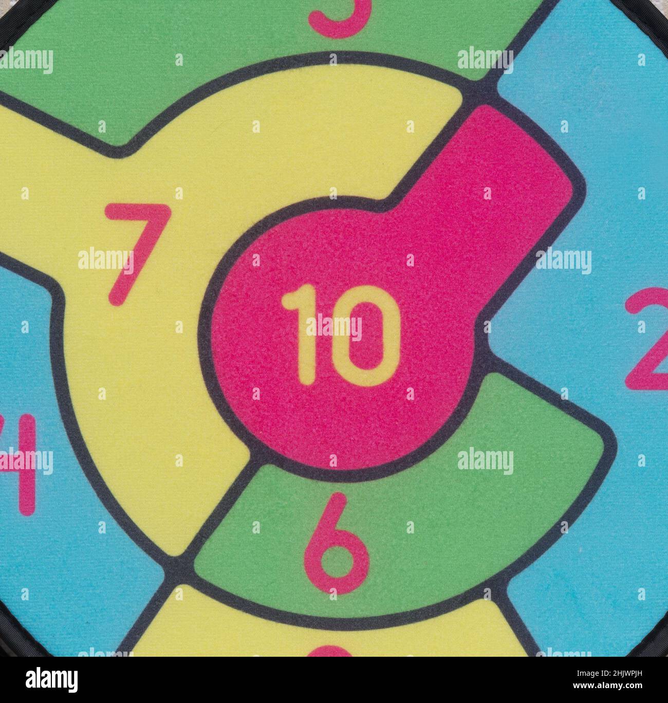 Colorful game target Stock Photo - Alamy