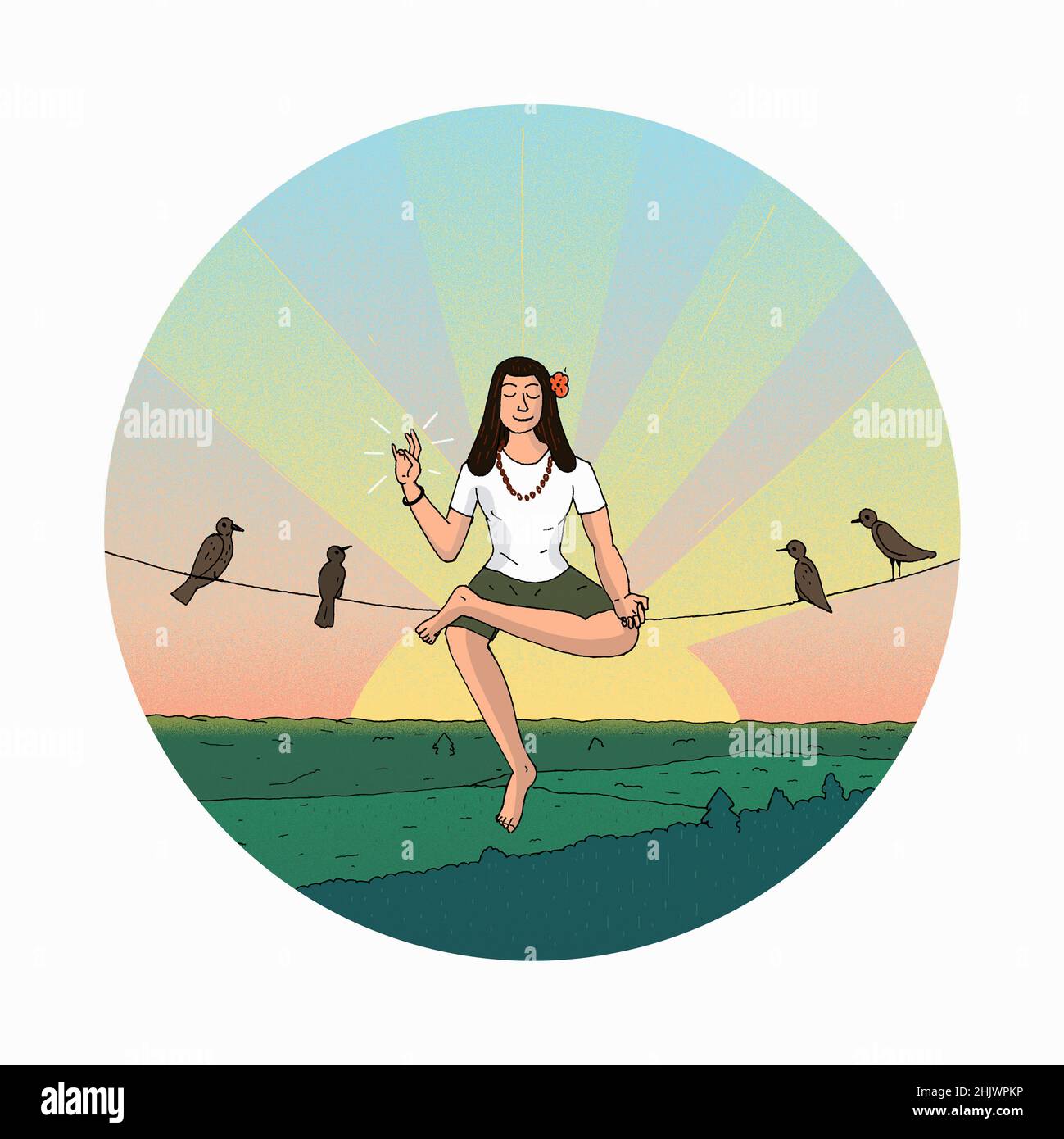 Woman 1 4 view Cut Out Stock Images & Pictures - Alamy