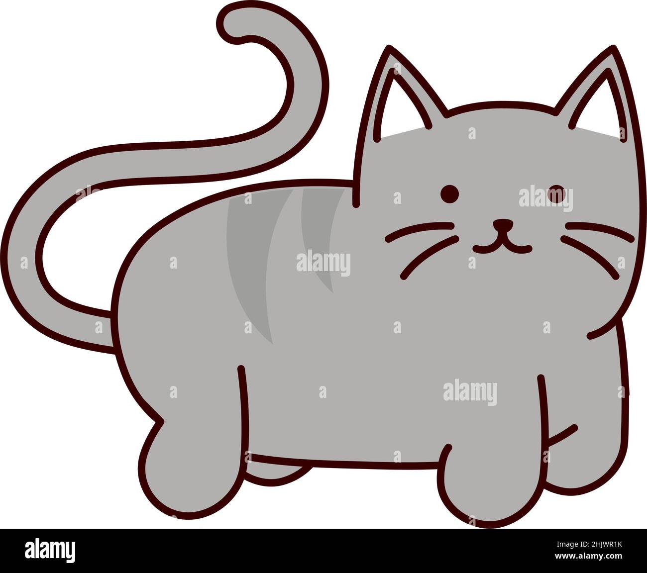 cat cartoon icon Stock Vector Image & Art - Alamy