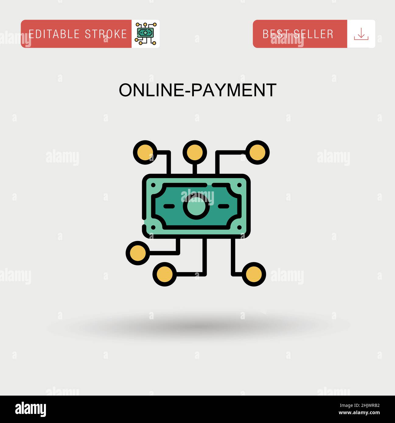 Credit card online store Stock Vector Images - Alamy