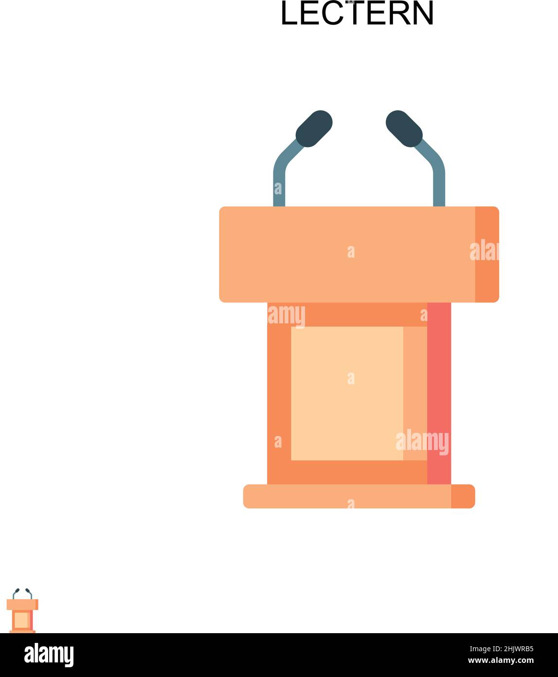 Lectern and stage hi-res stock photography and images - Alamy