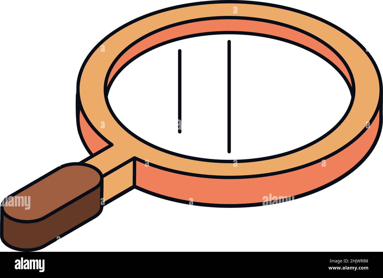 magnifying glass icon Stock Vector Image & Art - Alamy