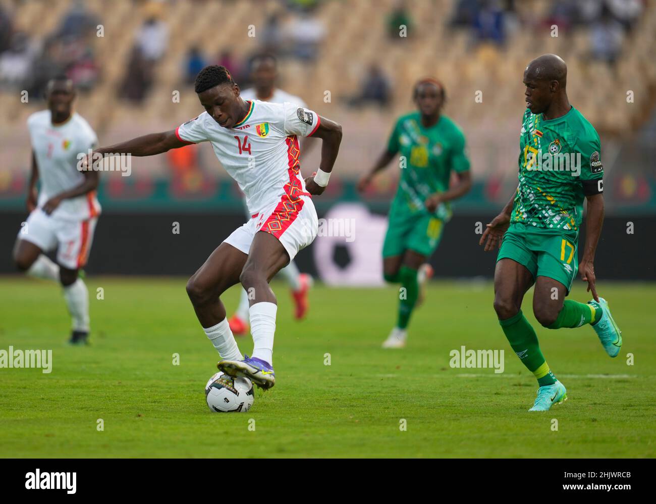 Guinea versus zimbabwe africa cup of nations hi-res stock photography ...