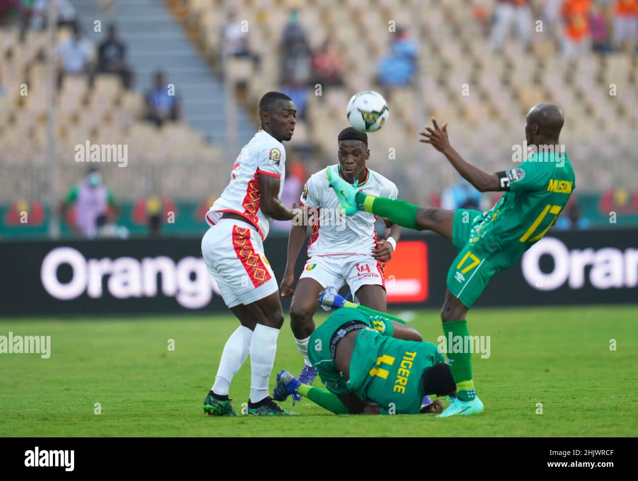 Yaoundé, Cameroon, January, 18, 2022: Never Tigere of Zimbabwe and ...
