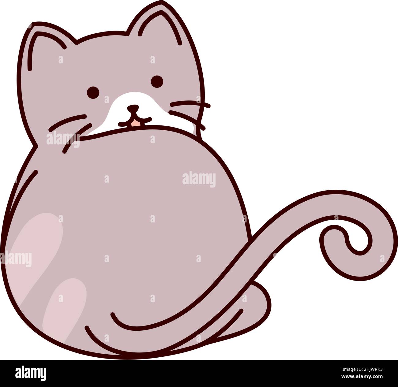 cute cat icon Stock Vector Image & Art - Alamy