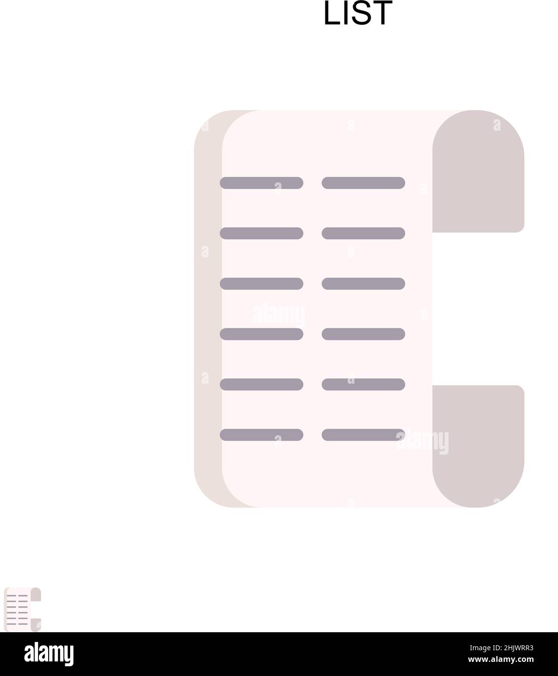Check list paper vector hi-res stock photography and images - Alamy