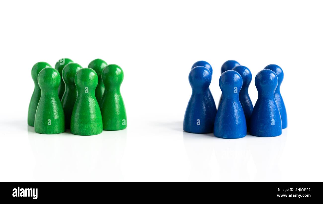 Two female figures Cut Out Stock Images & Pictures - Alamy