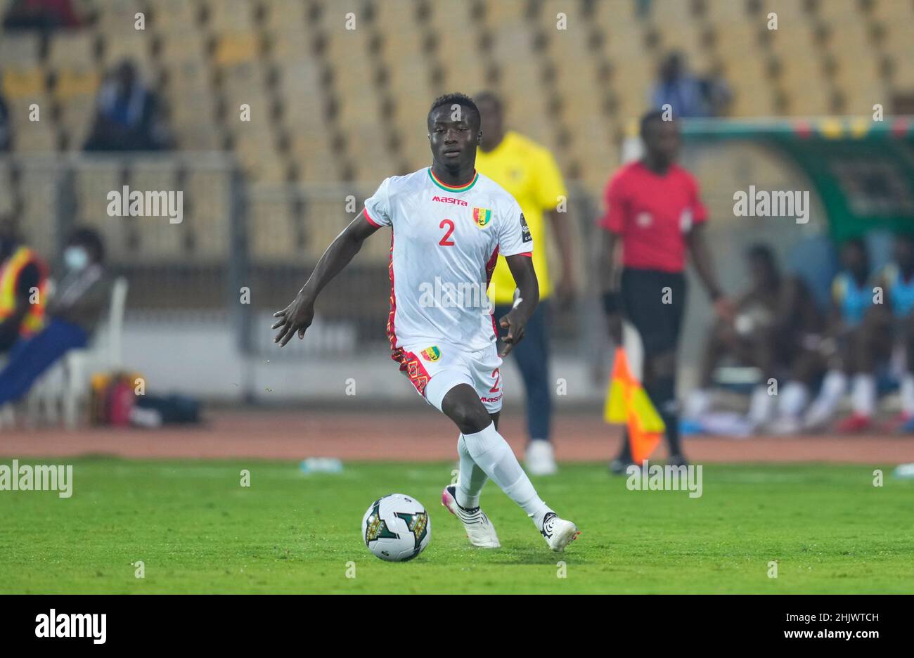 Yaoundé, Cameroon, January, 18, 2022: Morlaye Sylla of Guinea during ...