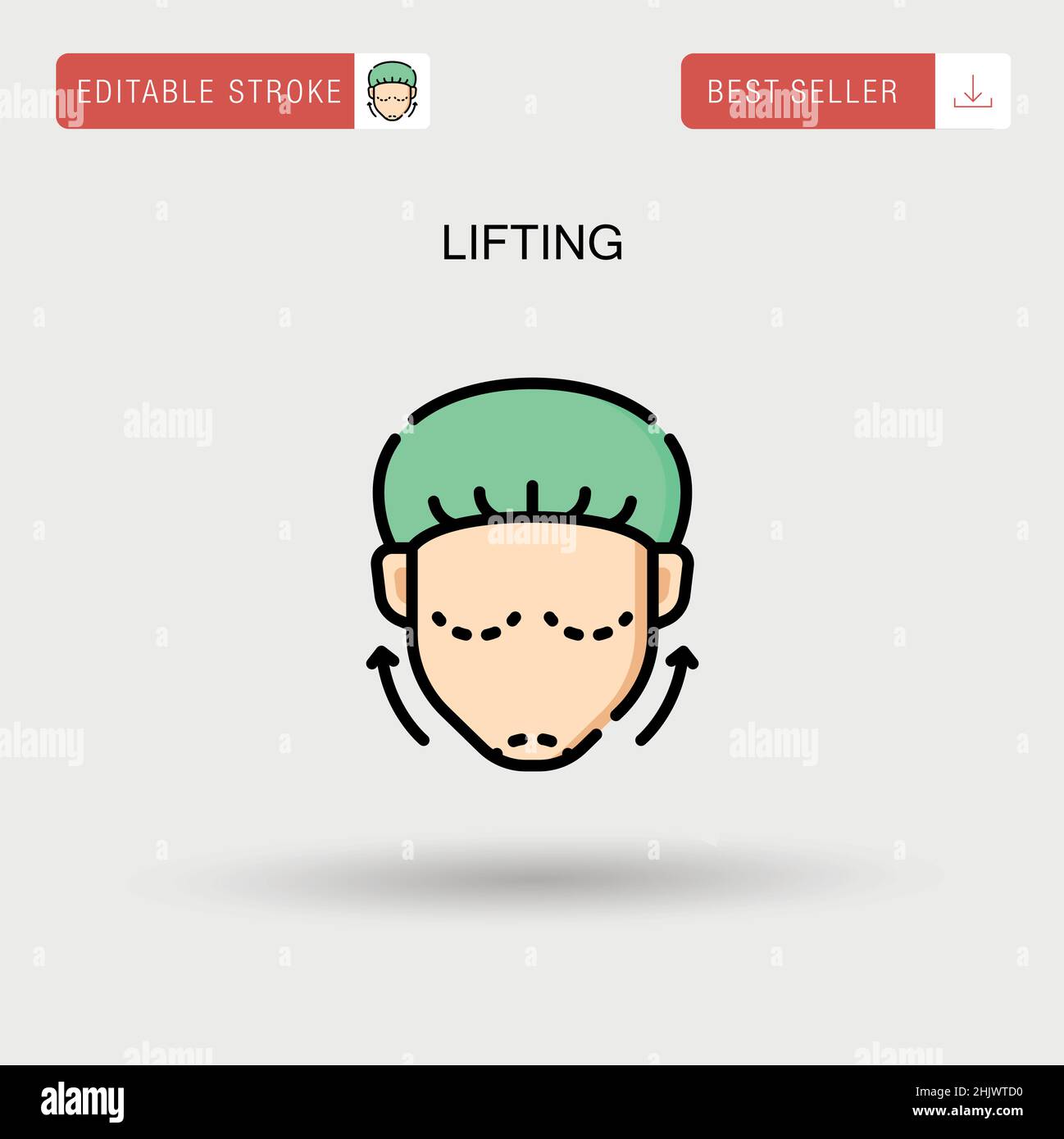 Lifting arrow hi-res stock photography and images - Alamy