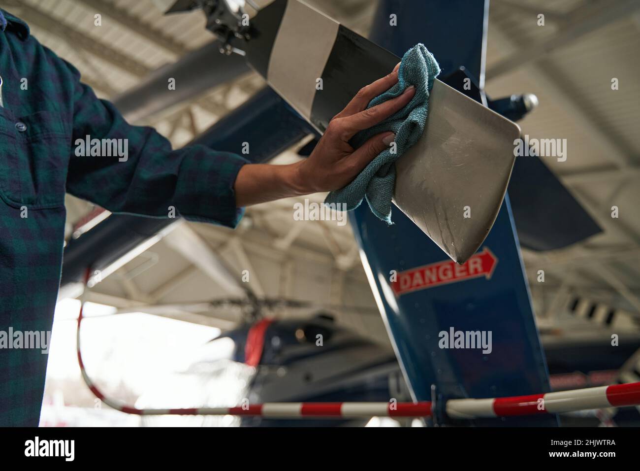 Commercial aircraft interior cleaning hi-res stock photography and ...