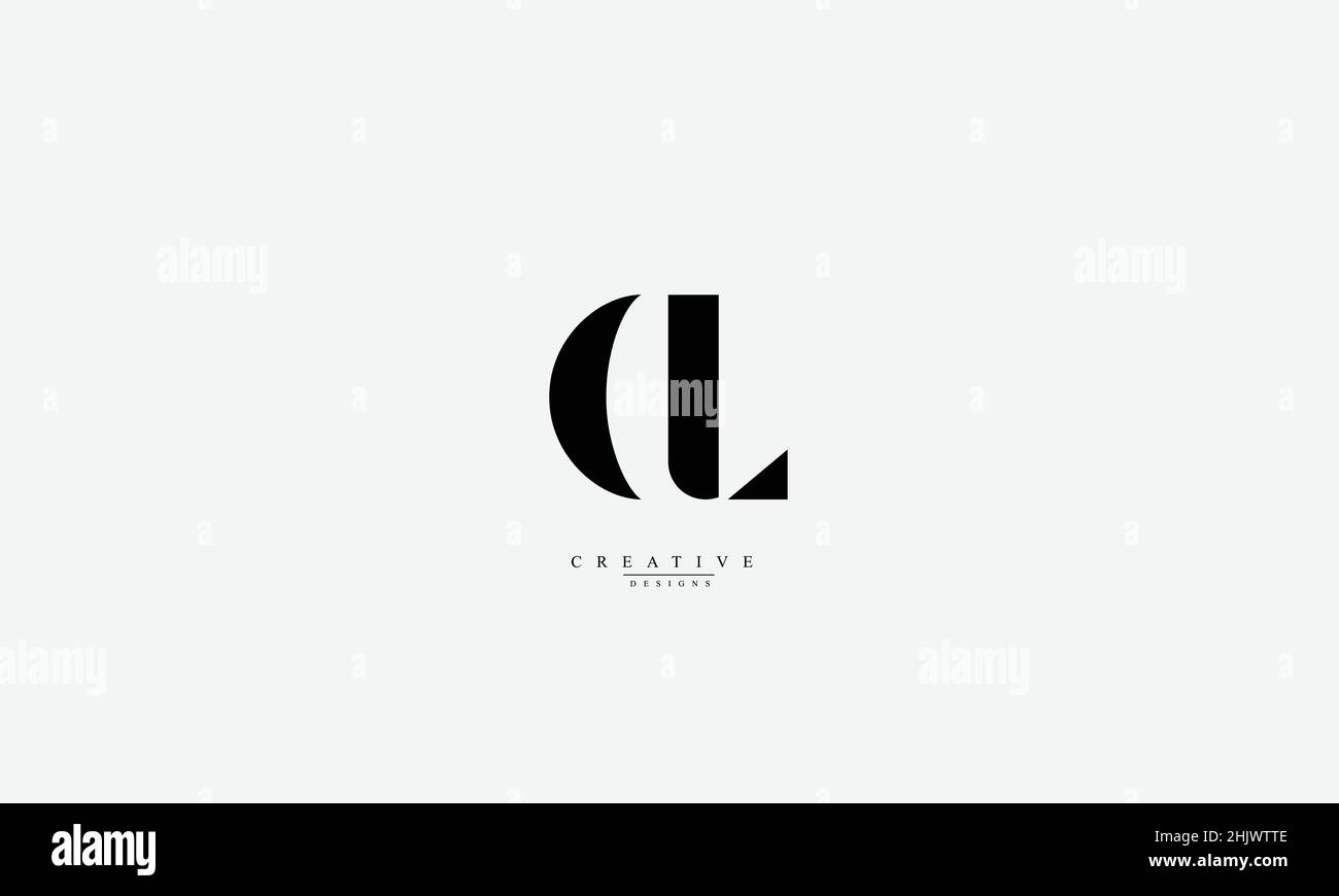 DL LD D L Alphabet letters Initials Monogram logo Stock Vector Image ...