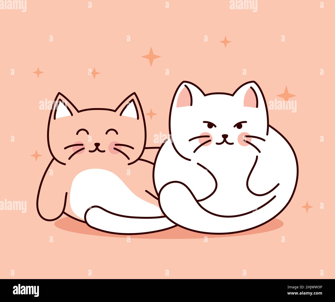cats pets cartoon Stock Vector Image & Art - Alamy