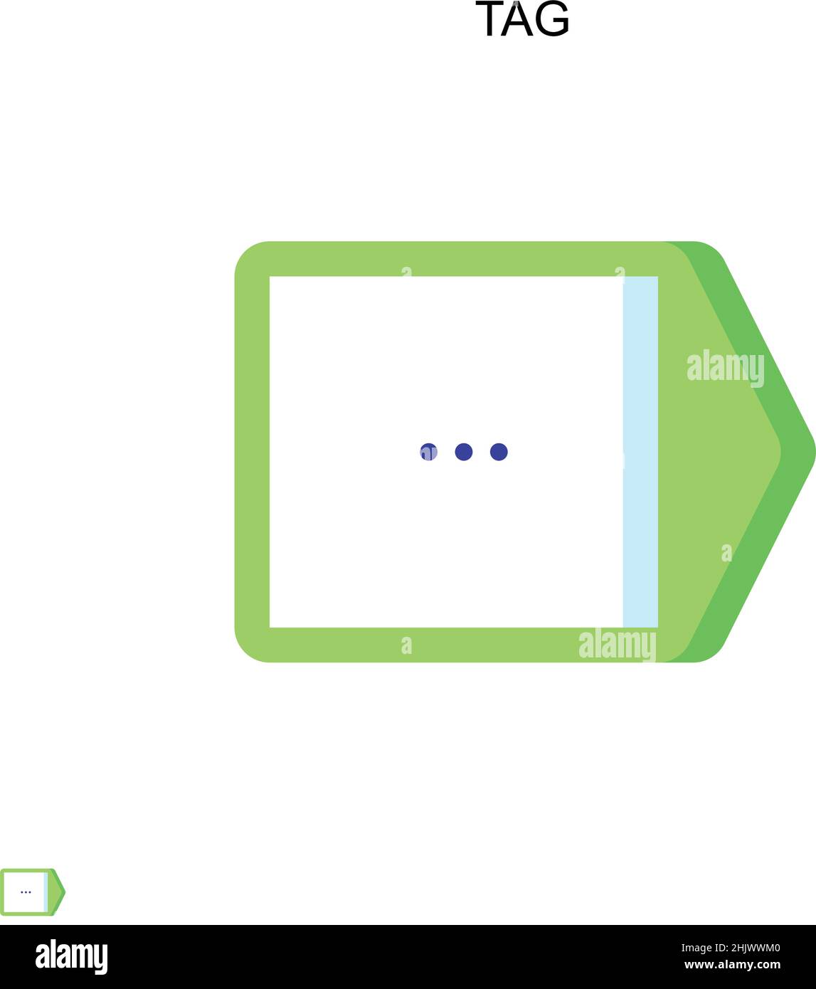 White price tag illustration Stock Vector Images - Alamy