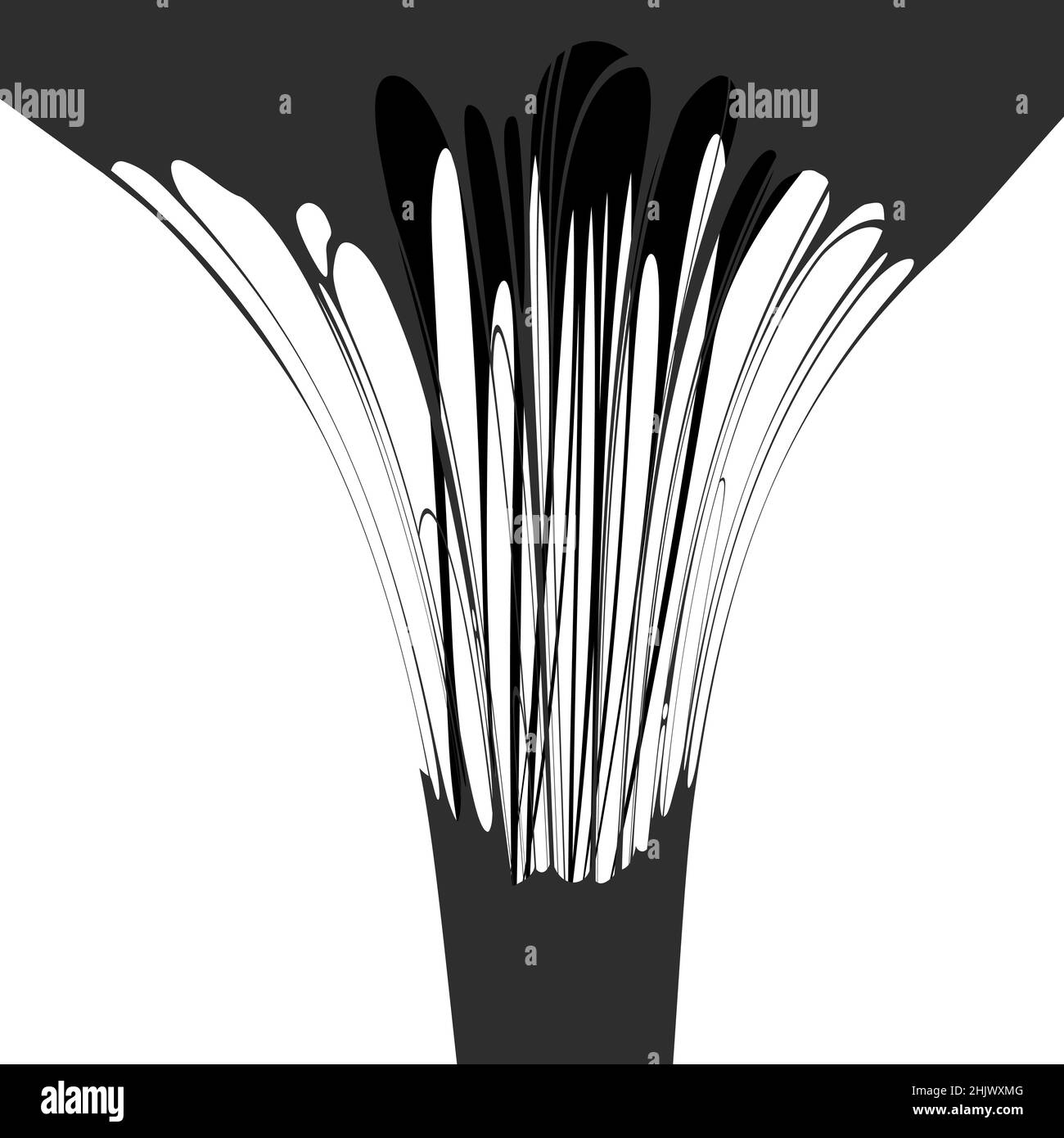 Slime sticky stretched. Black funny squesse, jelly glue liquid ...