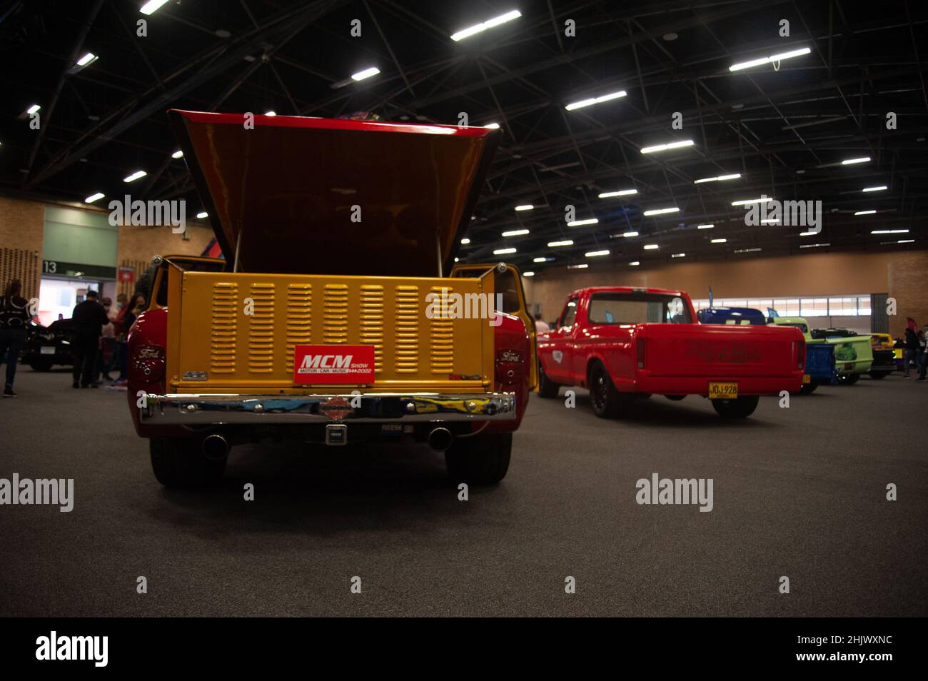 Classic, muscle and performance cars are seen in display during the MCM ...