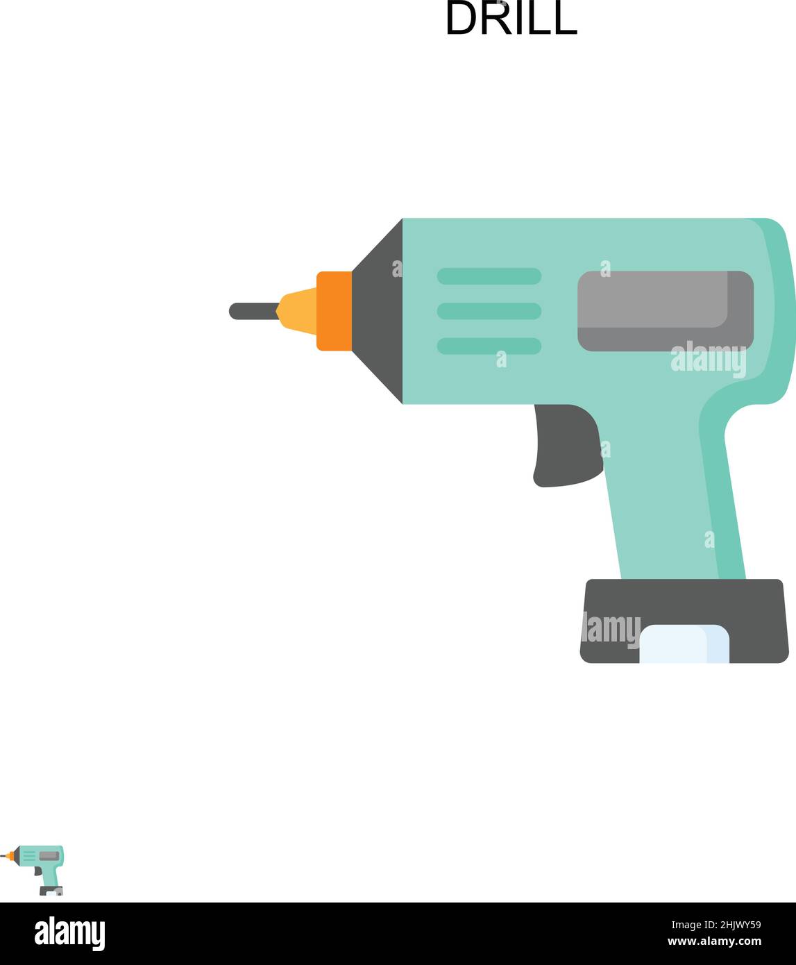 Drill symbol hi-res stock photography and images - Alamy