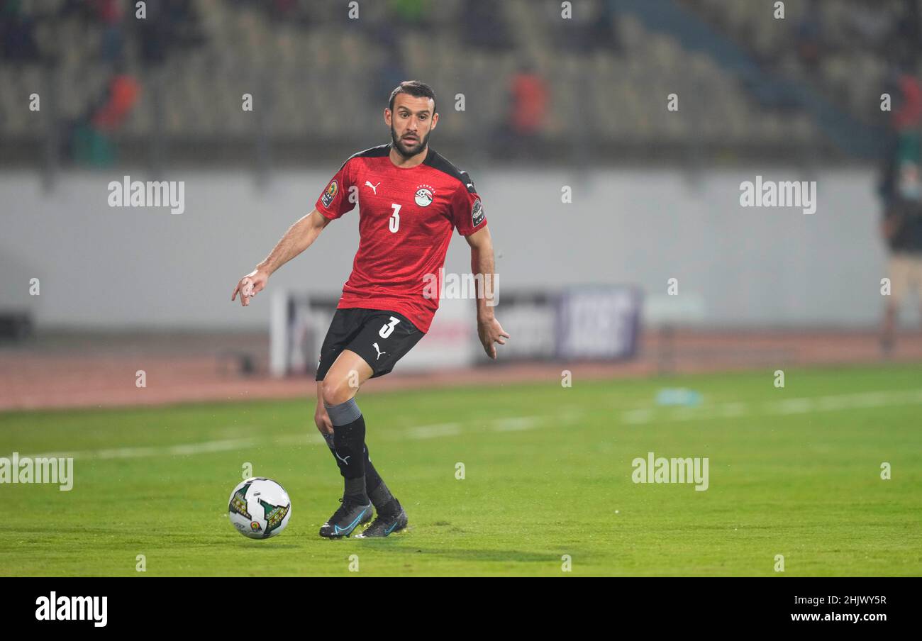 Yaoundé, Cameroon, January, 19, 2022: Omar Kamal of Egypt during Egypt ...
