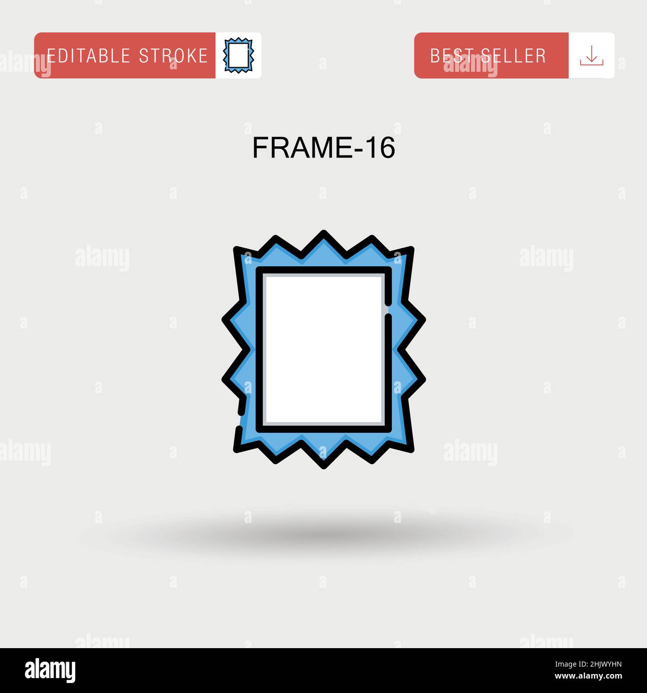 Live streaming overlay frame Stock Vector Images - Alamy
