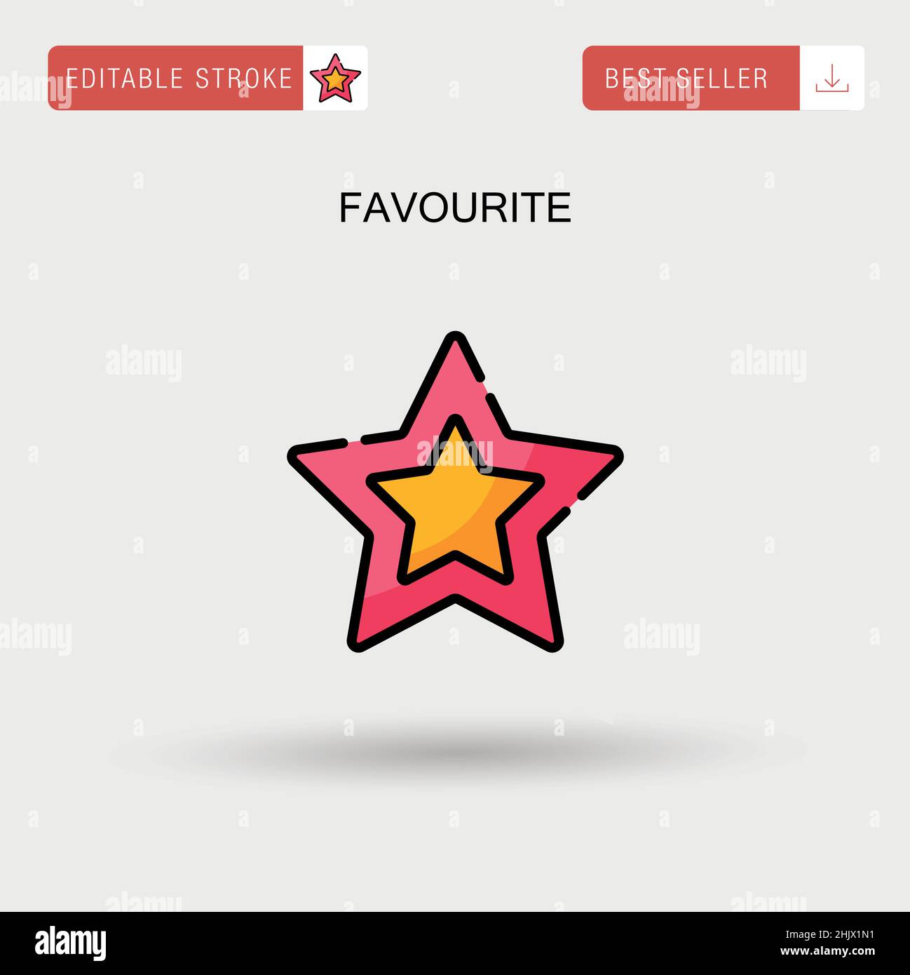 Favourite logo Stock Vector Images - Alamy