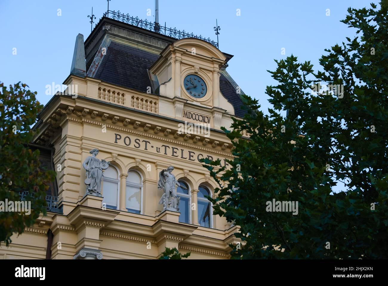 post and telegraph office Stock Photo - Alamy