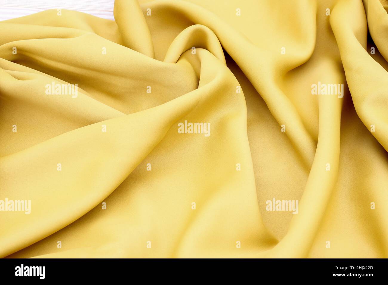 Soft yellow fabric, fashion background. Graphic resources Stock Photo ...