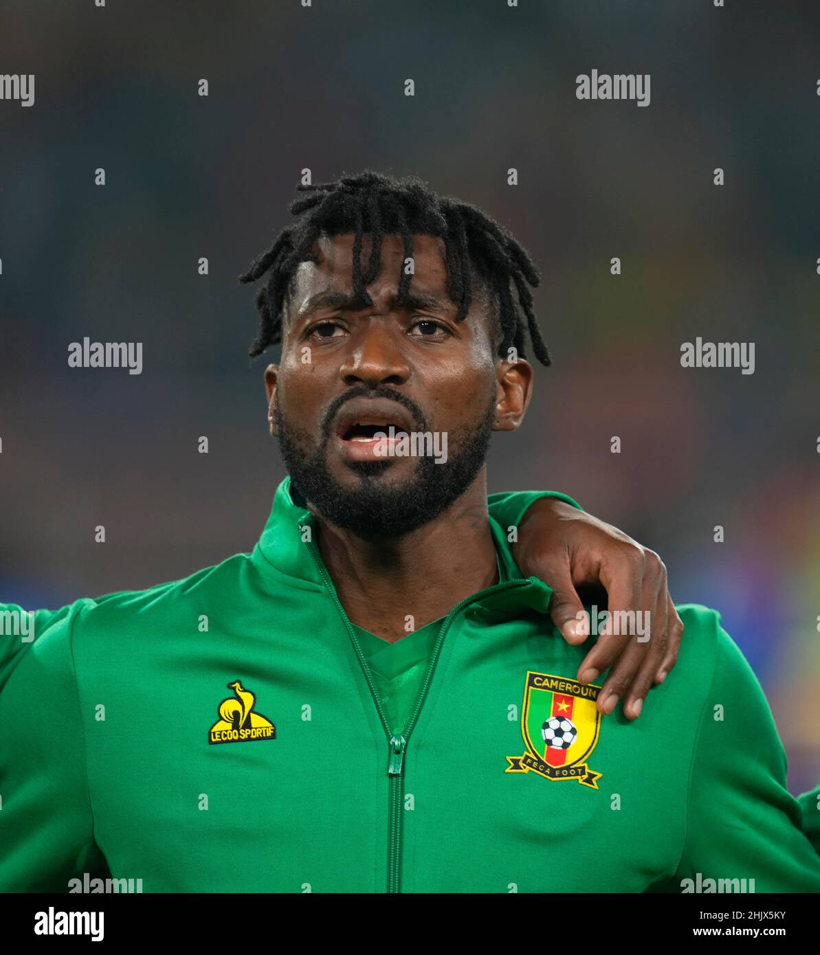 Yaounde, Cameroon, January, 24, 2022: André-Frank Zambo Anguissa of ...