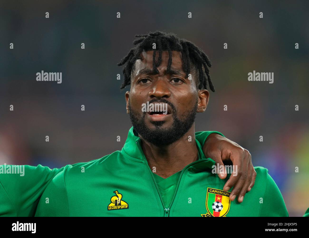 Yaounde, Cameroon, January, 24, 2022: André-Frank Zambo Anguissa of ...