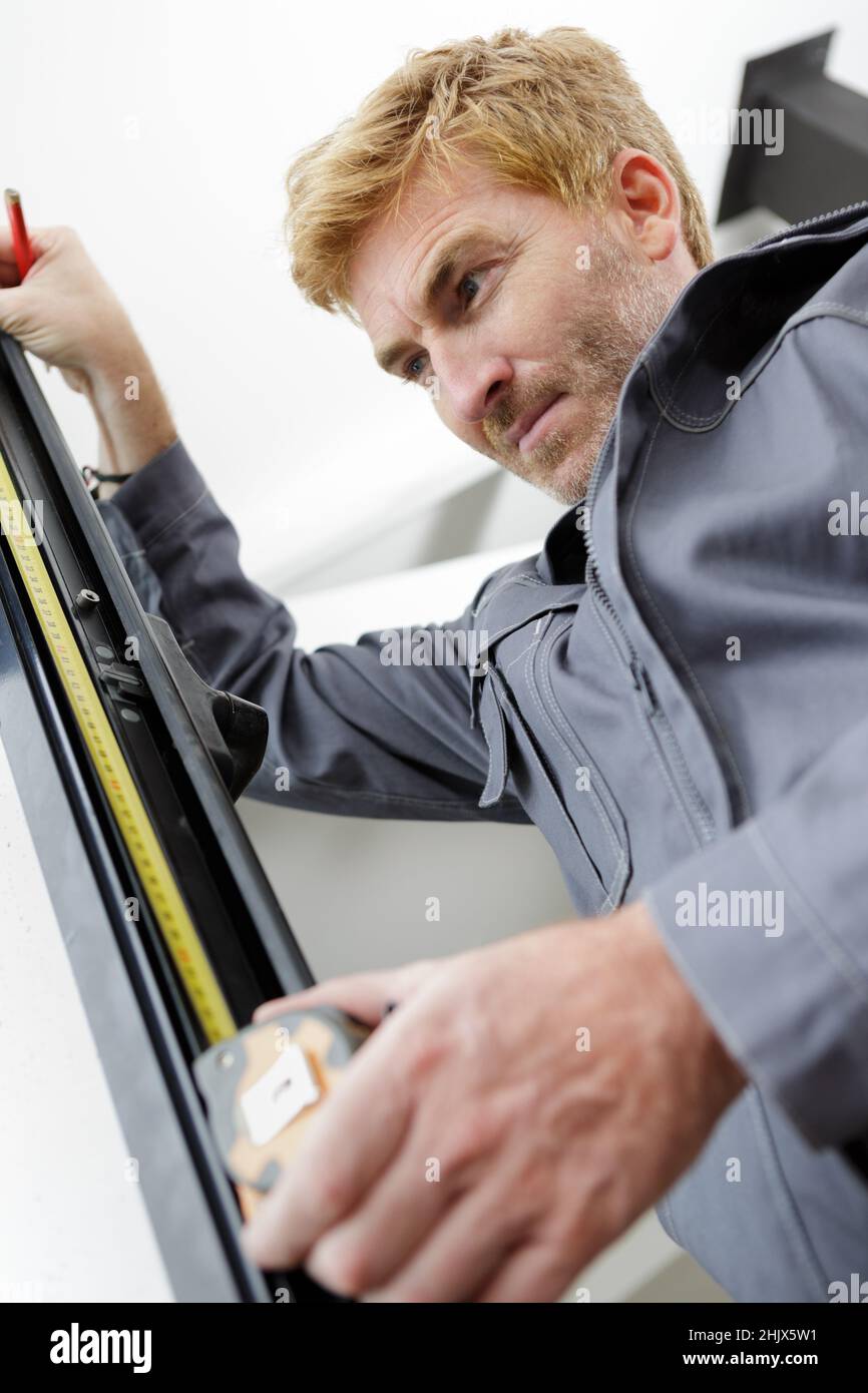 Measuring steel frame hi-res stock photography and images - Alamy