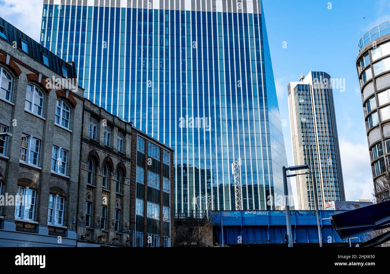 London England UK, 29 January 2022, Modern Inner City Architecture ...