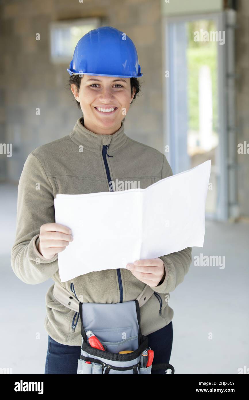 Constructer architect plan hi-res stock photography and images - Alamy