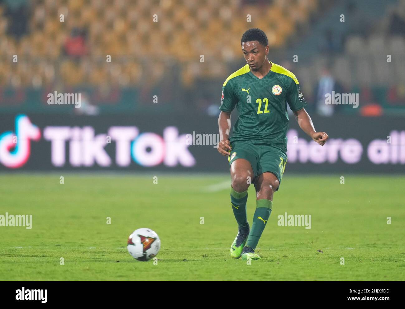 Yaounde, Cameroon, January, 30, 2022: Abdou Diallo of Senegal during Senegal versus Equatorial ...