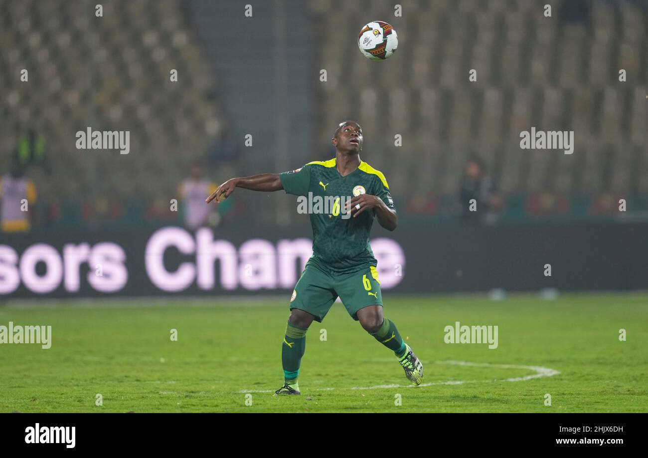 Yaounde, Cameroon, January, 30, 2022: Nampalys Mendy of Senegal during Senegal versus Equatorial ...