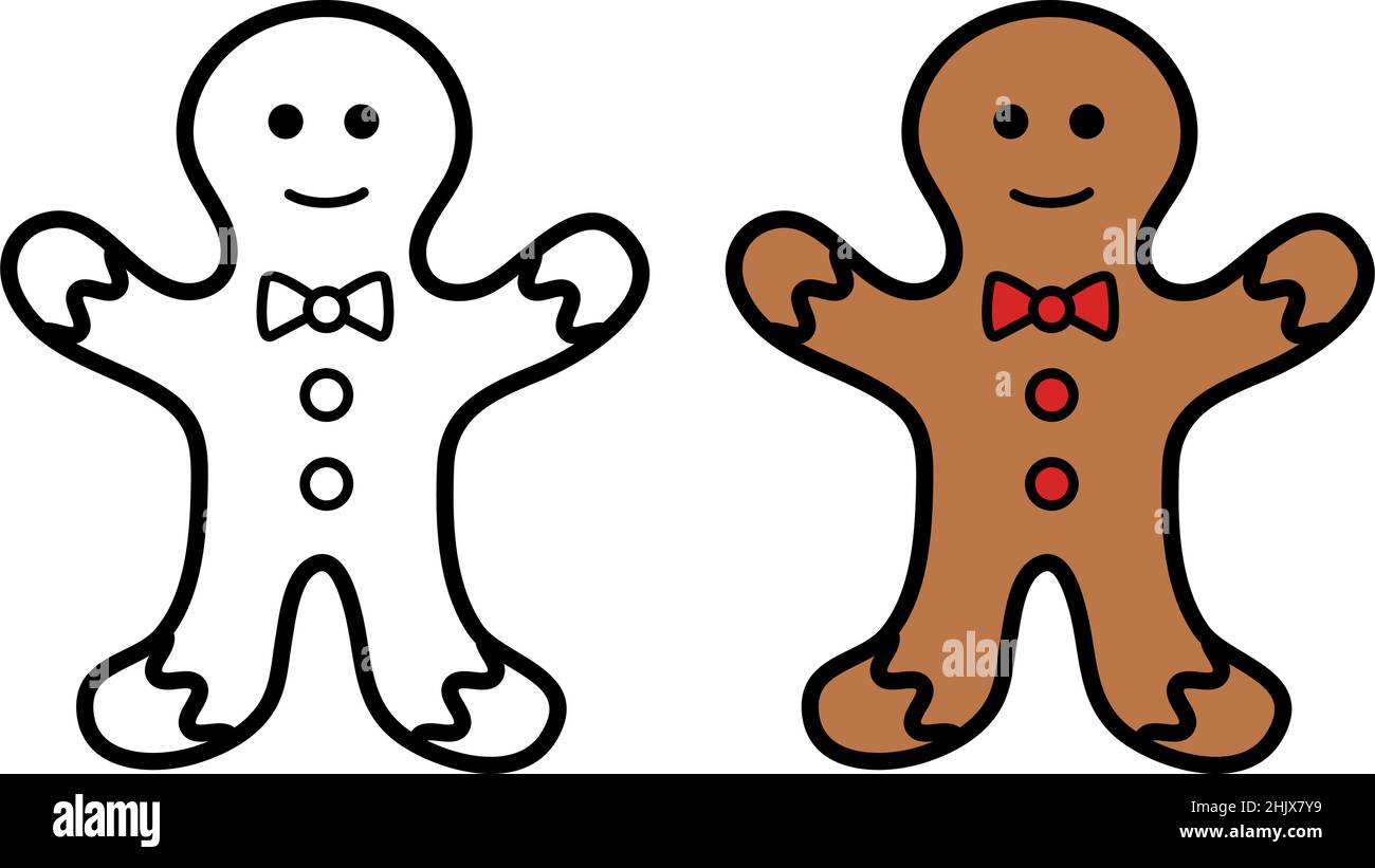 Christmas cookie icon on white background, vector illustration Stock ...