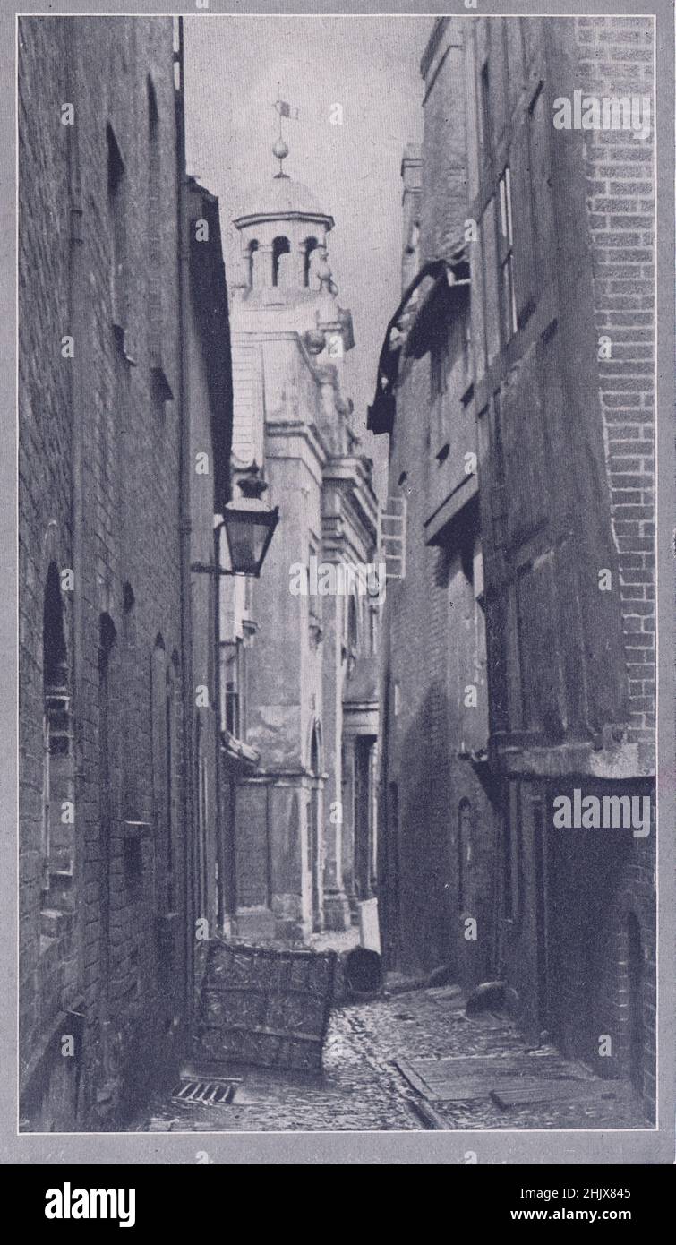 In old Ludlow . Shropshire (1923 Stock Photo - Alamy
