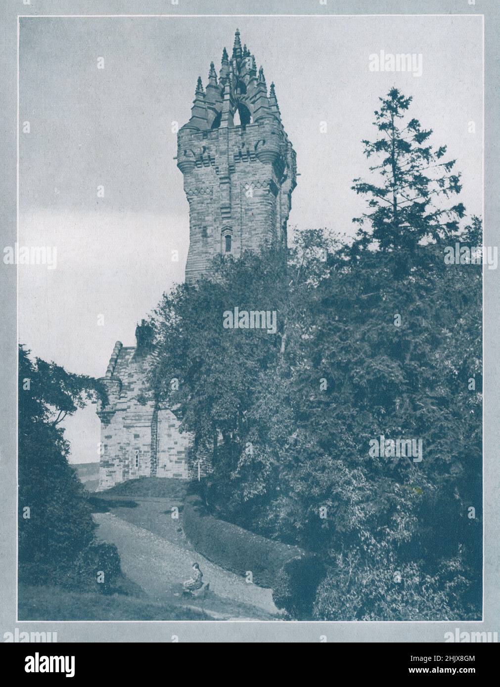 Wallace Monument, Stirling . Stirlingshire (1923 Stock Photo - Alamy