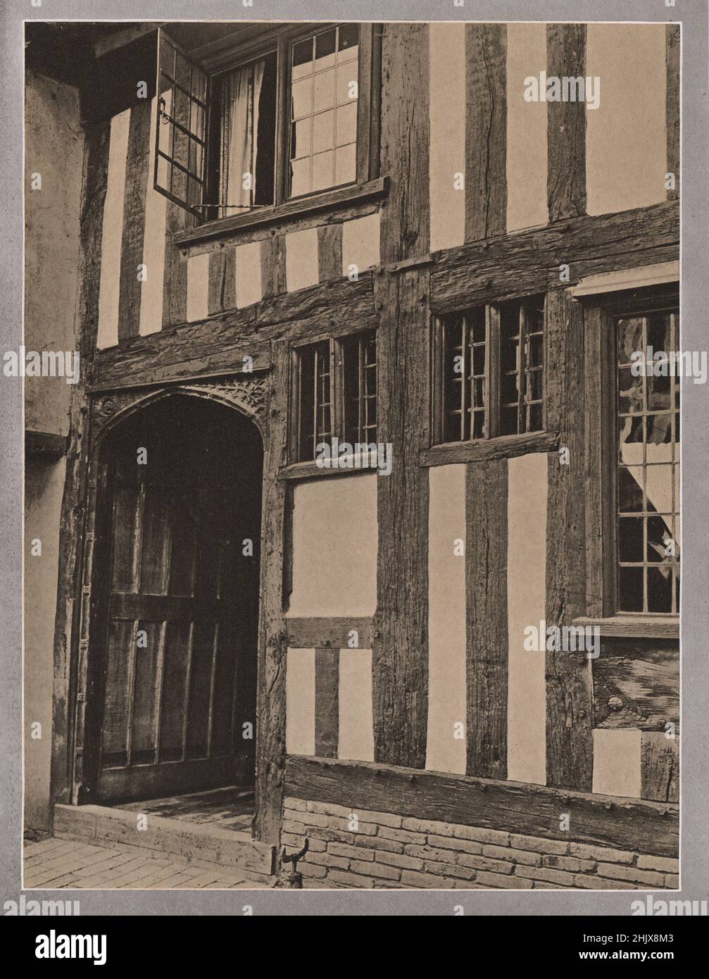 Bell Inn, Kersey. Suffolk (1923 Stock Photo - Alamy