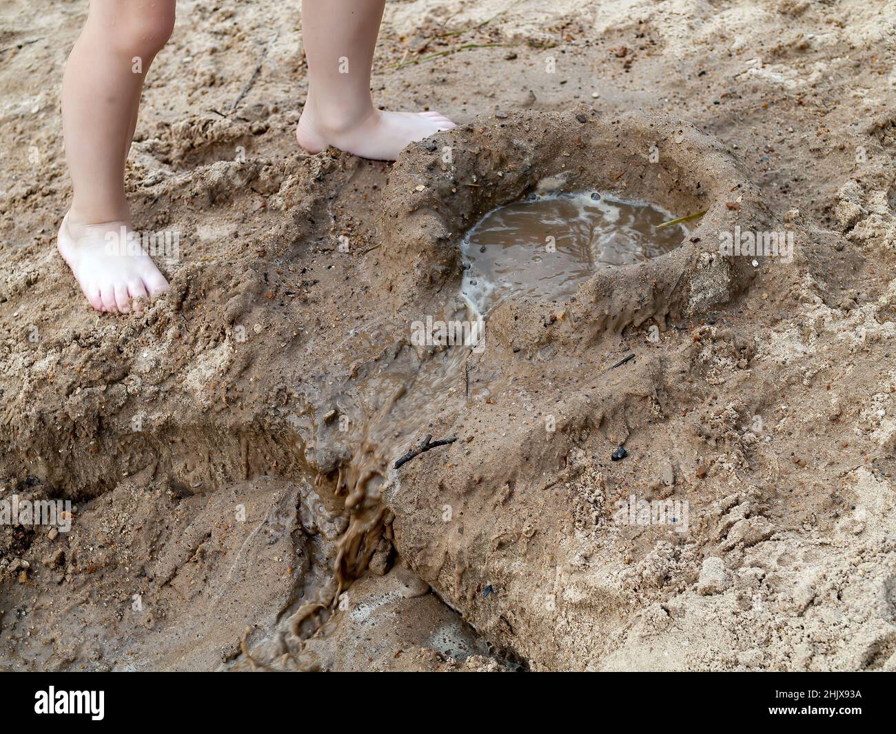 Clear water in sandy river hi-res stock photography and images - Alamy