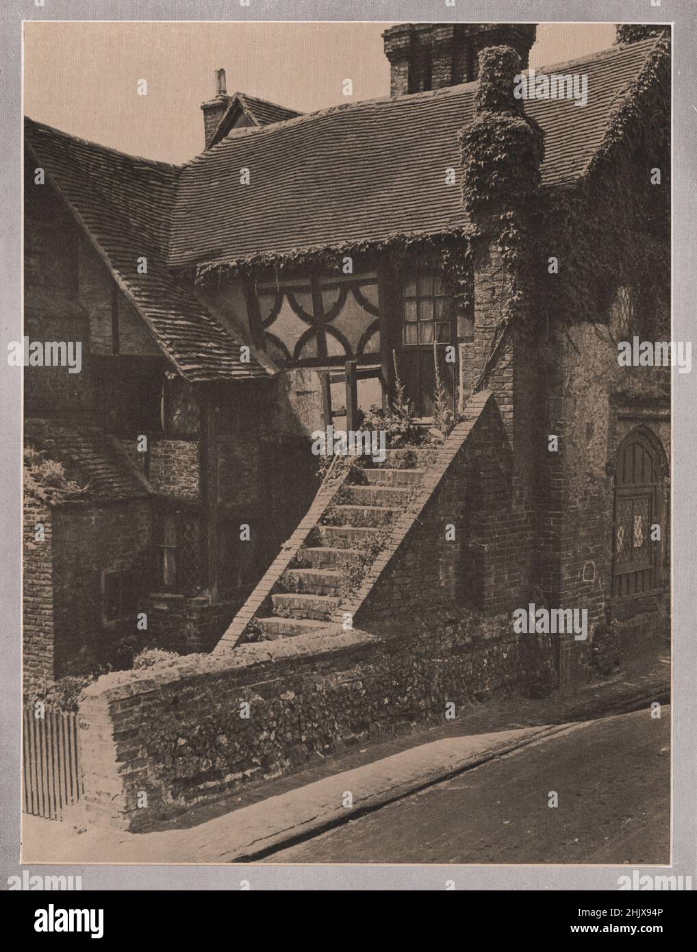 Manor House, Ditchling . Sussex (1923 Stock Photo - Alamy