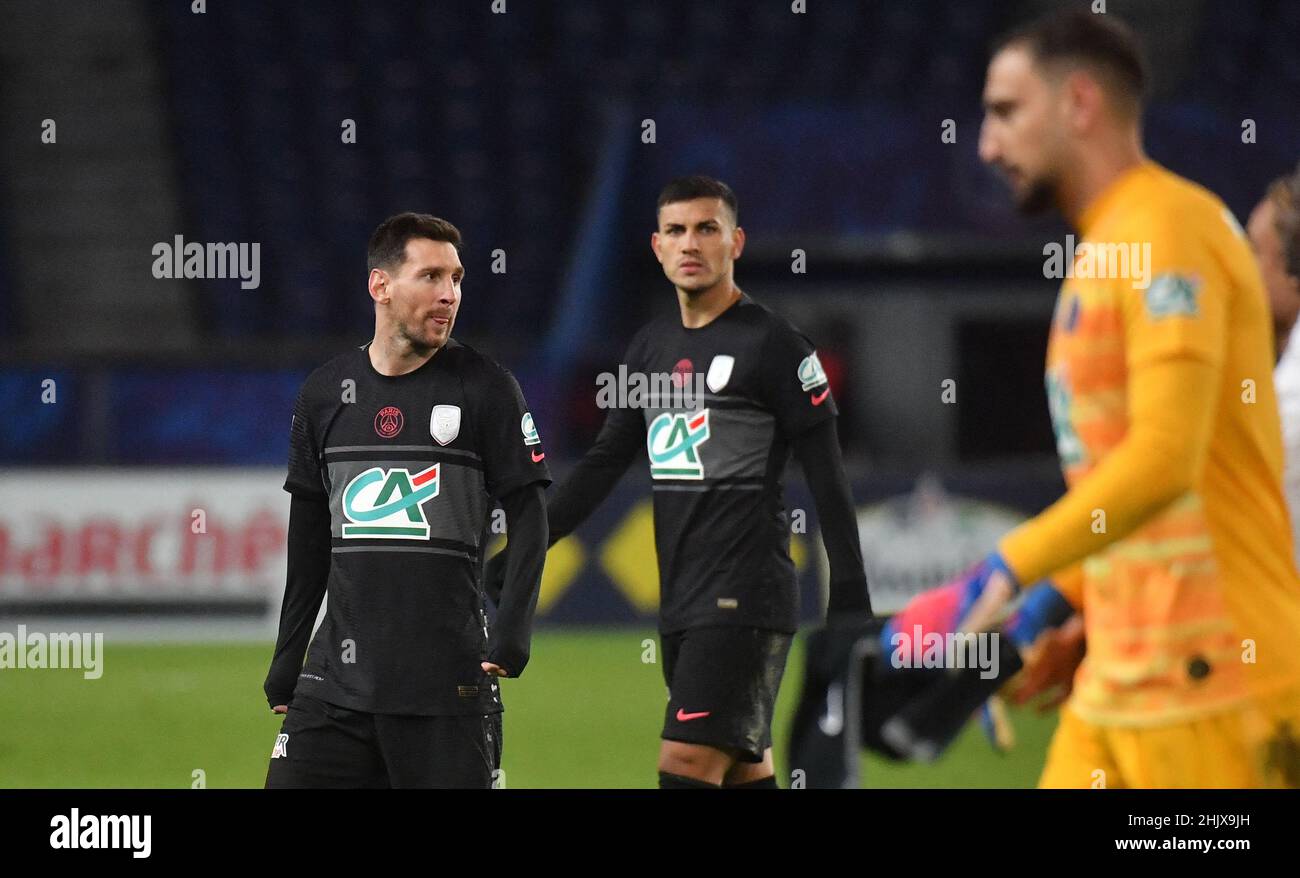 Paris Saint-Germain's Lionel Messi during French Cup Paris Saint ...