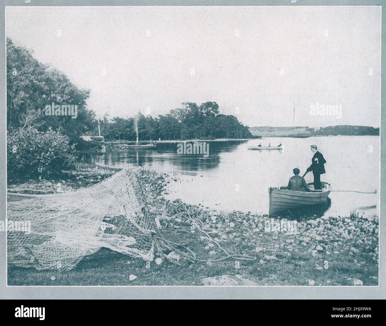 Hare Island, Lough Ree . County Westmeath (1923 Stock Photo - Alamy