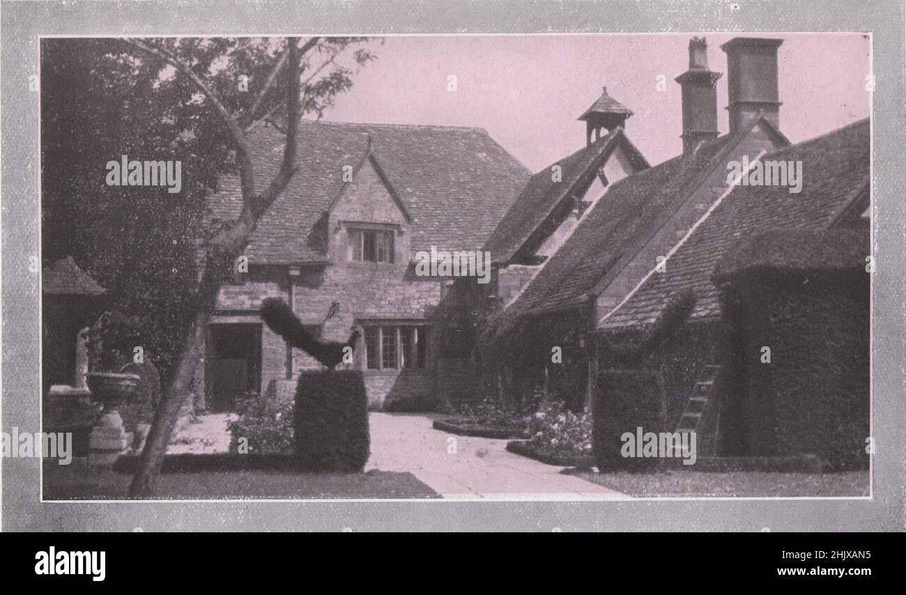 Court Farm, Broadway . Worcestershire (1923 Stock Photo - Alamy