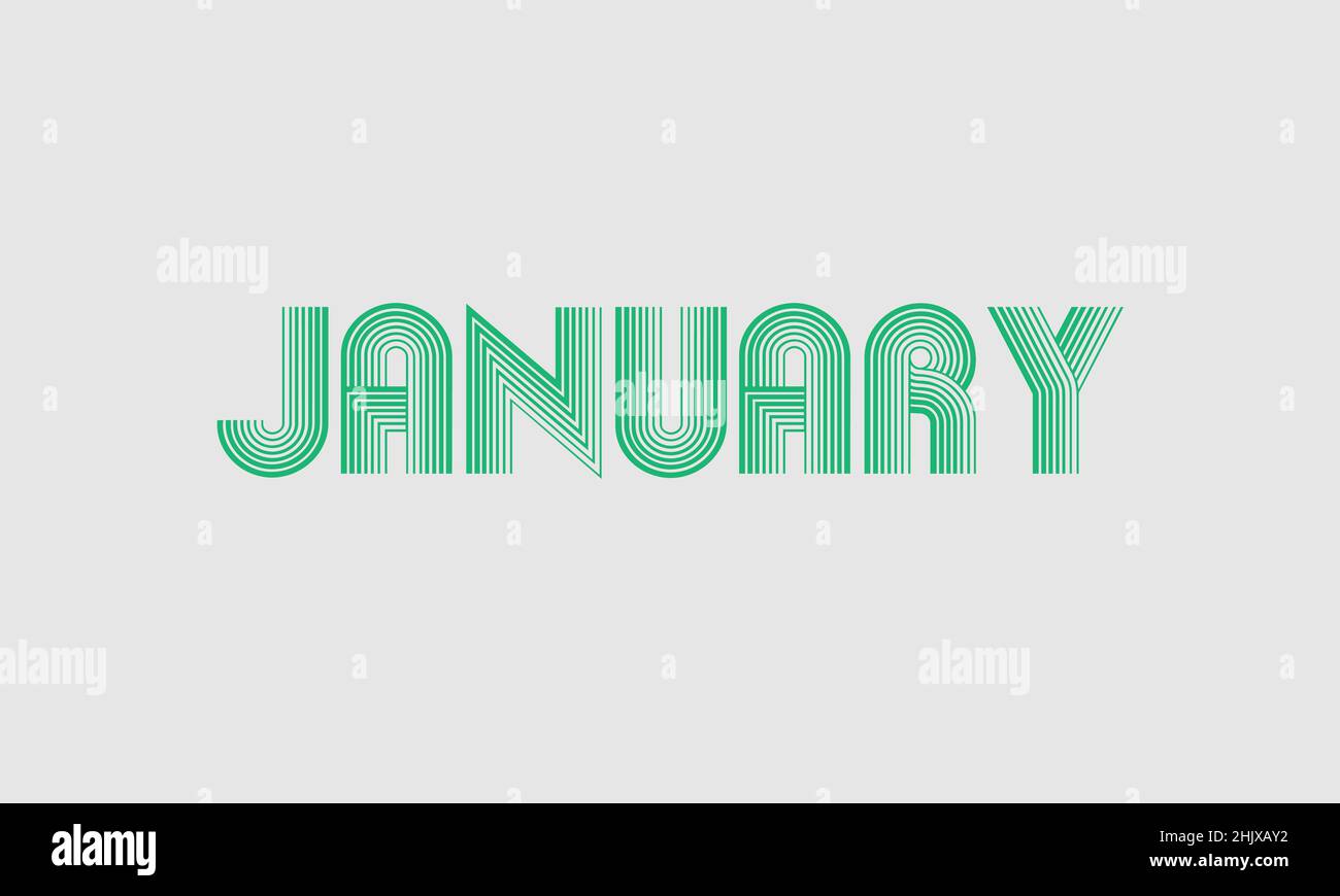 Month vectors hi-res stock photography and images - Alamy